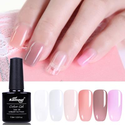 China 28 Colors Soak Off Clear 8ml / 1kg 120pcs UV Builder Gel for sale