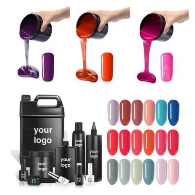 China One Step Gel Polish Private Label 60 Colors Eco Friendly Gel Nail Polish kg bulk for sale