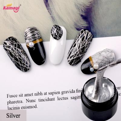 China Kamayi 5ml Elastic Drawing Art UV Spider Gel Nail Polish for sale