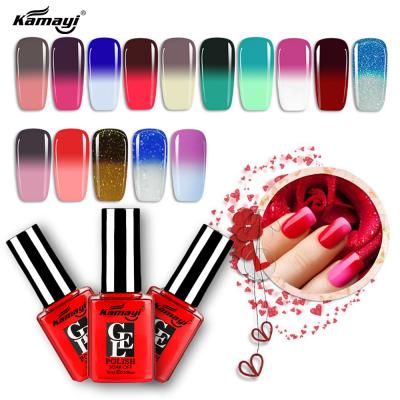 China Non Toxic Nature Resin Easily Soak Off UV Light Nail Polish for sale