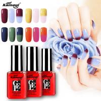 China UV LED Temperature Change Color 12ml UV Gel Nail Polish for nail salon for sale