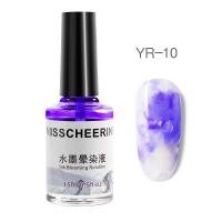 China Natural Resin Easily Soak Off Blooming Gel Nails 12 Colors Marble Ink for sale