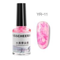 China Natural Resin Easily Soak Off Blooming Gel Nails 12 Colors Marble Ink for sale