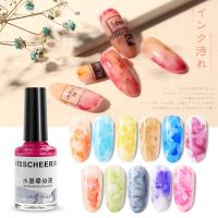 China 15ml Blooming Gel Polish Marble Art Ink  In Nail Paint for sale