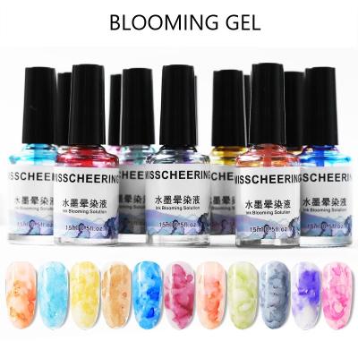 China High Pigment Blooming Gel Polish Art Painting For Nail Salon for sale