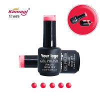 China Solid Color Shimmer Art UV Soak Off Gel Nail Polish for sale