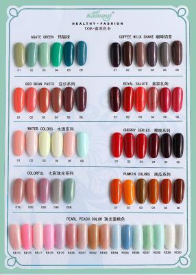 China Color Gel Nail Polish For UV Soak Off Varnish Bottle Unique for sale