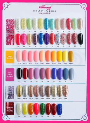 China UV LED Soak Off Gel Nail Polish Enamel Color Varnish Gel Nails for sale