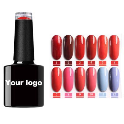 China Long Lasting Various colors soak off easily gel nail polish UV nail gel for sale