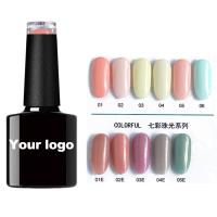 China Odorless High gloss Gel nail Polish for nail school for sale