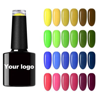 China High pigment colorful UV soak off gel nail polish for nail school for sale