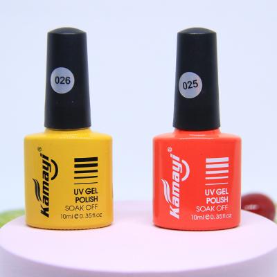 China Strong Adhesion Good Transparency Gel Nail Polish Kit Esmalte Gel for sale