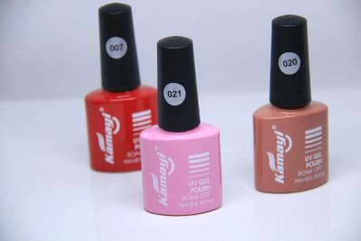China Organic Raw Material Good Transparency Colors Gel Nail Polish Set for sale
