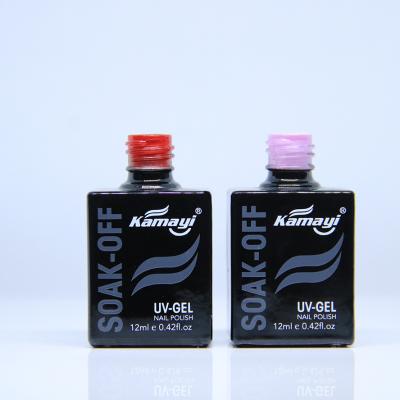 China 12ml Soak Off Color UV Gel Nail Polish Short Curing Time for sale