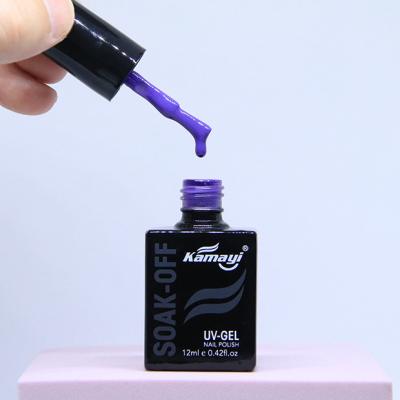 China Natural Raw Material UV Soak Off Gel Nail Polish No Chemical Substance for sale