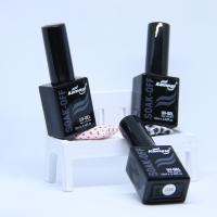 China Black Bottle UV LED Soak Off Gel Nail Polish For Salon for sale