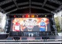 China Outdoor Rated LED Stage Screen Rental 4000 Nits Waterproof 3.91mm Pitch 500x500mm Panel for sale