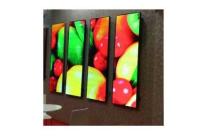 China Moveable Indoor Digital Poster Display 2.5mm 3mm Pixel Pitch Slim Aluminum LED Screen for sale