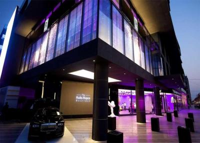 China Multi Screen Shopping Glass Window Led Display , Transparent Led Video Wall for sale