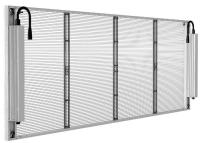 China Multi Screen Shopping Glass Window Led Display , Transparent Led Video Wall for sale