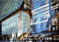 China Multi Screen Shopping Glass Window Led Display , Transparent Led Video Wall for sale