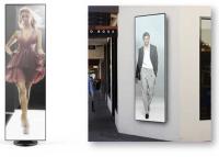 China SMD 3 in 1 Flexible Indoor LED Poster Display P1.56 Front Service 600x2024mm for sale