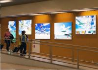 China SMD 3 in 1 Flexible Indoor LED Poster Display P1.56 Front Service 600x2024mm for sale