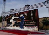 China High Grey Scale Commercial Advertising LED Display P4.81 Front And Back Service for sale