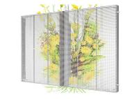 China High Transparency Glass LED Display Screen 80% 4200nits for Shopping Mall Glass Wall for sale