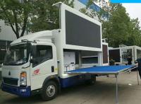 China P10 Outdoor Mobile LED Display Truck 6500nits 960x960mm for Advertising Events for sale