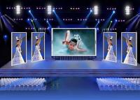 China P6 Indoor Rental LED Display 576x576mm Cabinet 96x96 Pixels for Stage Events for sale