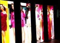 China light weight P2.5 movable poster display with nationstar leds for sale