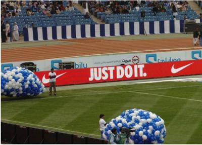 China 16mm Pitch 8000nits Static Driving LED Soccer Field Advertising Billboard for sale