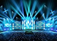 China Outdoor Stage Rental LED Display IP65 3.9mm Pixel Pitch 140° Viewing Angle for sale