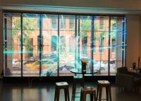 China 7mm Glass Transparent LED Screen 960x640mm High Brightness 6500nits Rental Billboard for sale