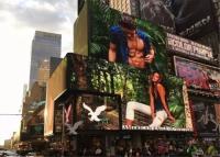 China P10.66mm Outdoor LED Billboard High Resolution 5000nits Full Color Electronic Advertising Board for sale