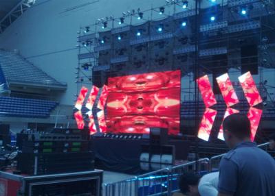China Light weight Seamless Outdoor Rental LED Display With Detection Button Noiseless for sale