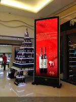 China Shopping Mall LED Advertising Light Box Display 640x1280mm 2.5mm Pixel Pitch with Tempered Glass Cover for sale