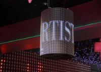 China Curved Full Color Indoor LED Poster P6 3 in 1 Flexible Screen 320x160mm Module for sale
