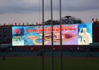 China P3.2 Rear Service Outdoor Fixed LED Display For Stadium 192*160 Pixels for sale