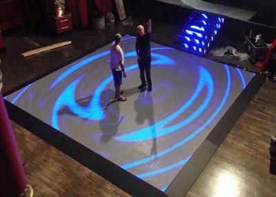 China P10 Anti Skid Waterproof LED Dance Floor Panel 640x640mm SMD3528 1200nits for sale