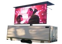 China High Gray Scale Mobile LED Screen Trailer Video Display Customized Size for sale