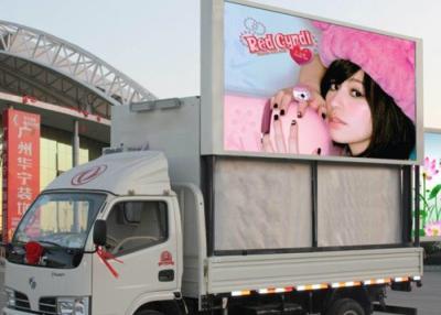 China Flexible Movable Led Display , Propaganda Led Trailer Screen SMD P4 16bit for sale
