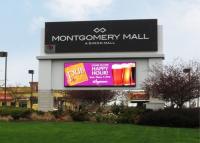 China Outdoor Cabinet Billboard LED Display P15.6mm 1500x250mm IP65 6500nits Static Driving for sale