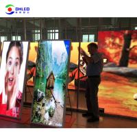 China Aluminum Frame Indoor LED Poster Display1080P Slim Standing Support ODM OEM for sale