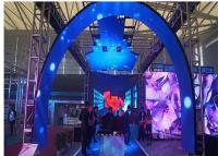 China P10.4 Semi Outdoor Rental LED Display 500x1000mm Die Cast Aluminum IP65 5500nits for sale