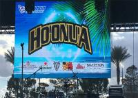 China P10.4 Semi Outdoor Rental LED Display 500x1000mm Die Cast Aluminum IP65 5500nits for sale
