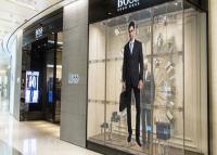 China P5 Transparent LED Screen 5500 nits High Brightness Glass Video Wall for Shopping Mall for sale