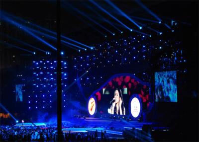 China Indoor Stage Rental LED Display P3.91 500x500mm Die Casting Aluminum 6500nits for sale