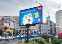 China High Refresh Rate Billboard LED Display P8mm SMD3535 Programmed Weather Proof for sale